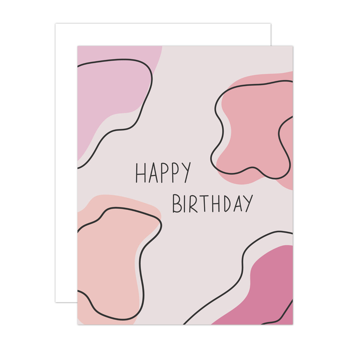 Abstract Birthday Greeting Card – Cristina Alexander